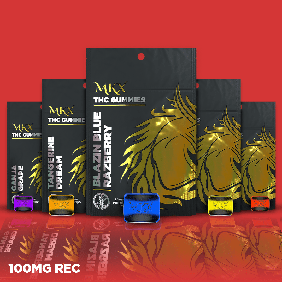 MKX | GANJA GRAPE GUMMIES | 200MG – Premium Cannabis Products Near Me